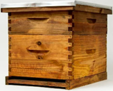 Complete waxol dipped bee hive with finger joint construction – Kings Honey